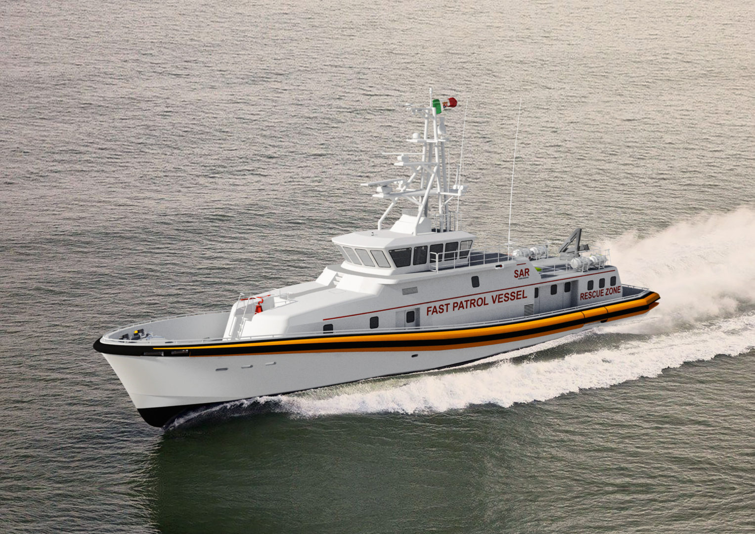 New Project • FAST PATROL VESSEL - Codecasa Due